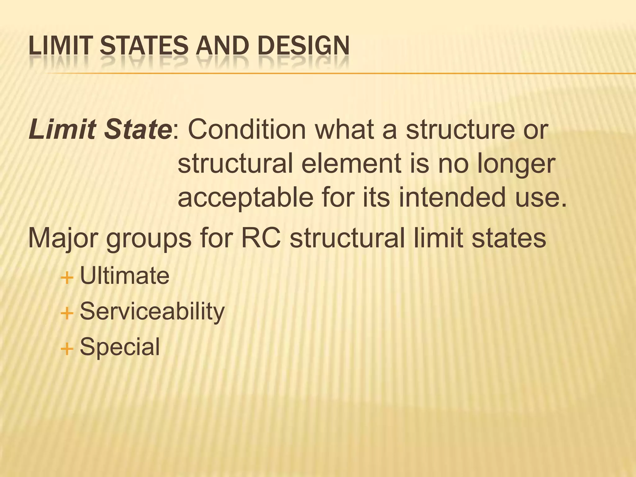 limit state method | PPTX