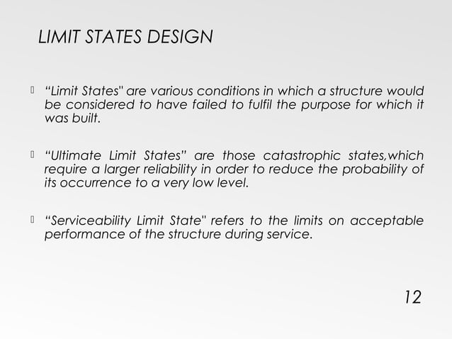 Limit state method | PPT