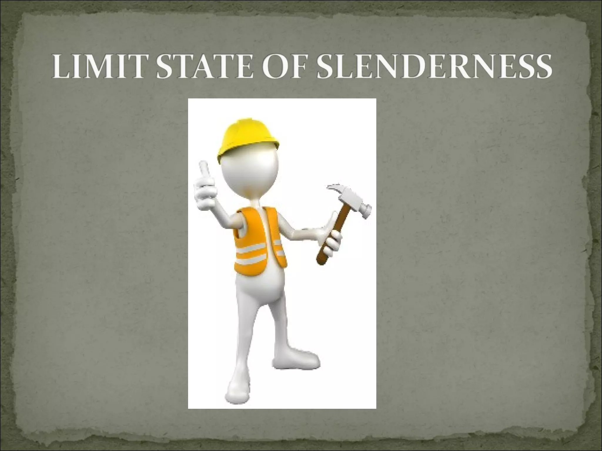 Limit state of serviceability | PPT