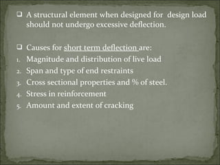 Limit state of serviceability | PPT