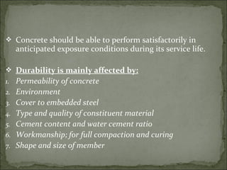 Limit state of serviceability | PPT