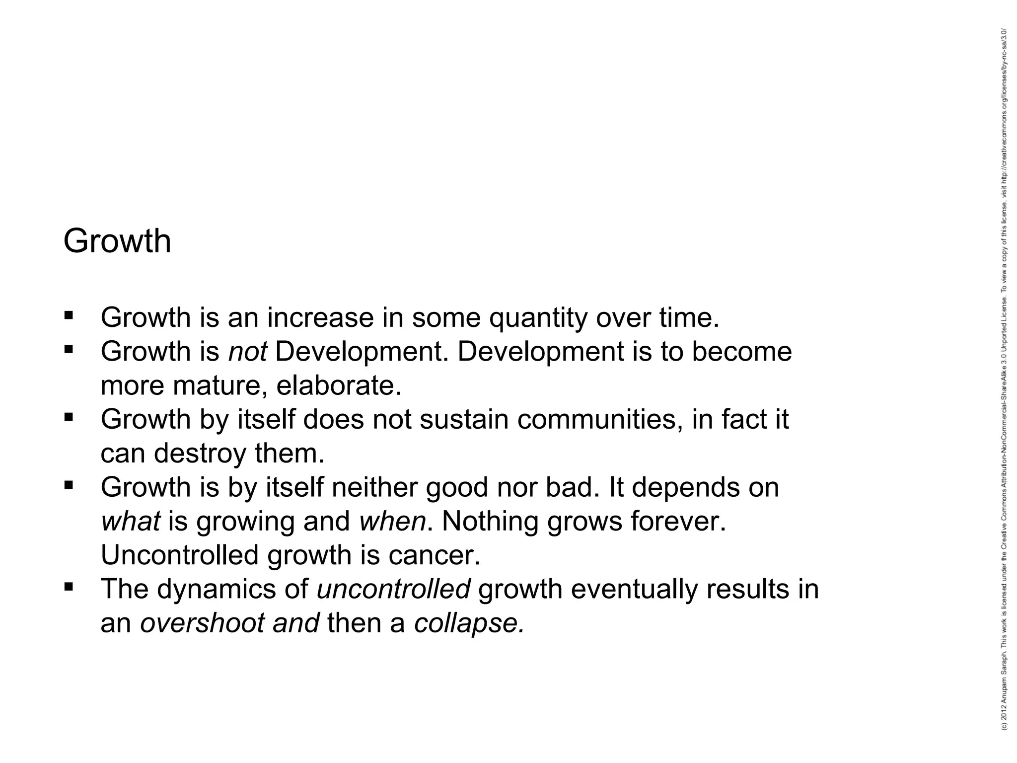 Limits to growth | PPT