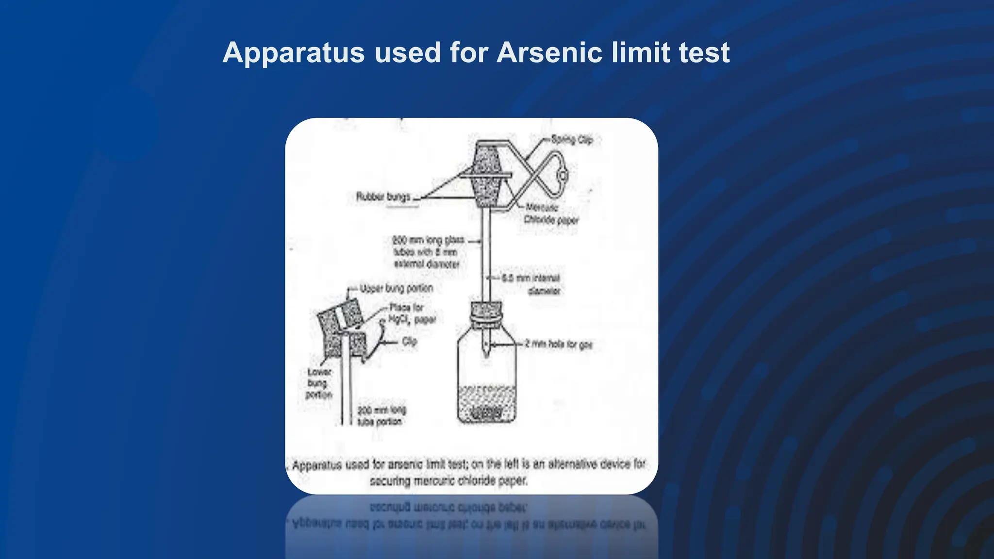 Limit Test For Arsenic Pptx Chemistry Science