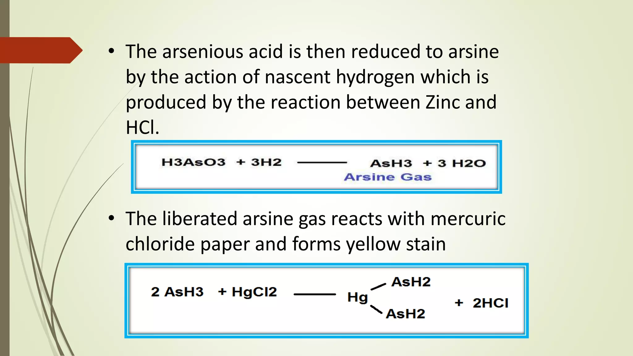 Limit test for arsenic and lead | PPTX