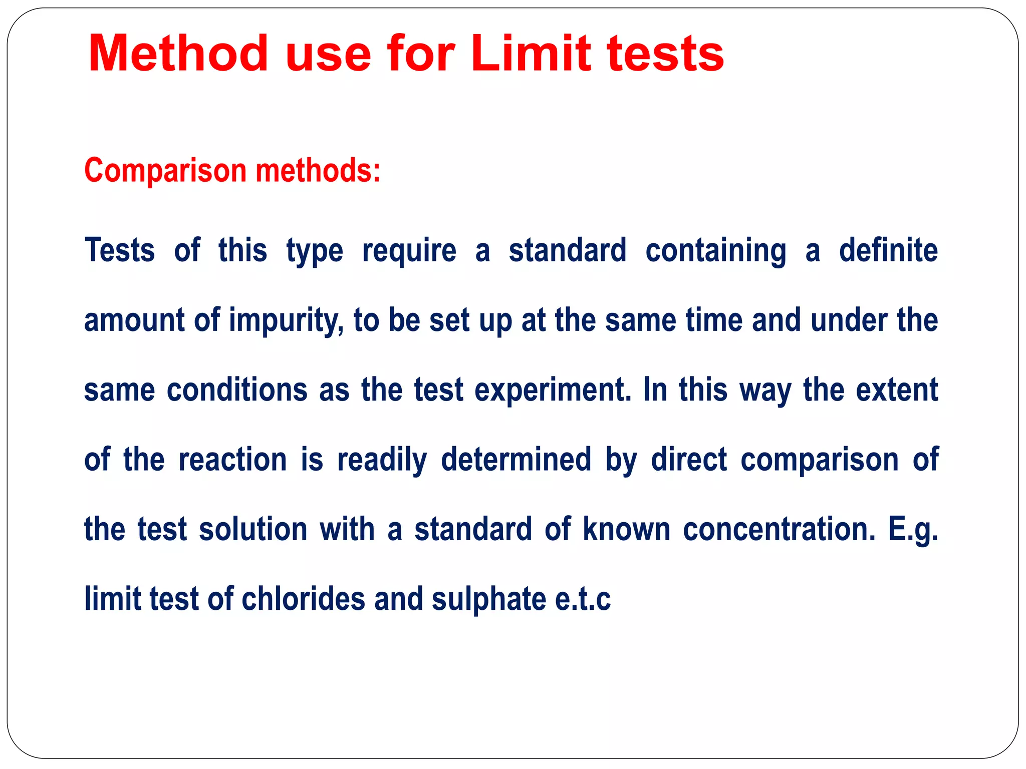 Limit test for chlorides alok sharma | PPTX