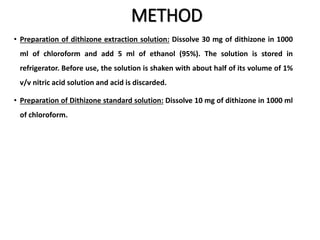 Limit test for lead | PPTX