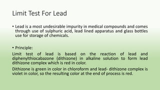 Limit Tests ppt | PPTX