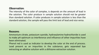 Limit Tests ppt | PPTX