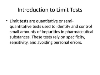 Limit_Tests_Presentation for engineering mathematics | PPT