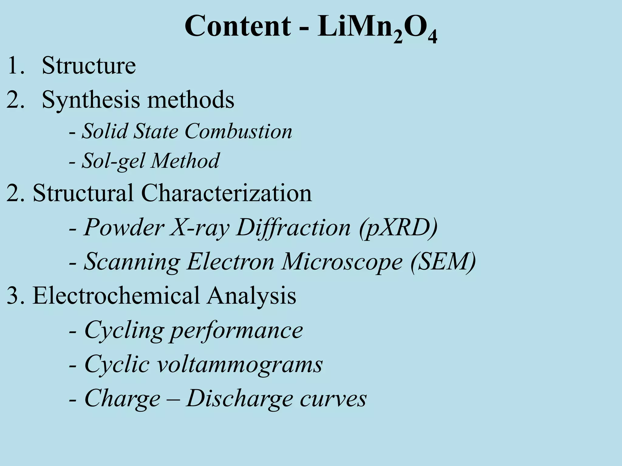 Li mn2o4 spinel cathode material for lithium-ion secondary battery by ...