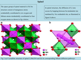 Li mn2o4 spinel cathode material for lithium-ion secondary battery by emmanuel, university of ...