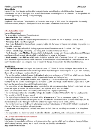 Limnology 2nd sem (full sylabus) | DOCX