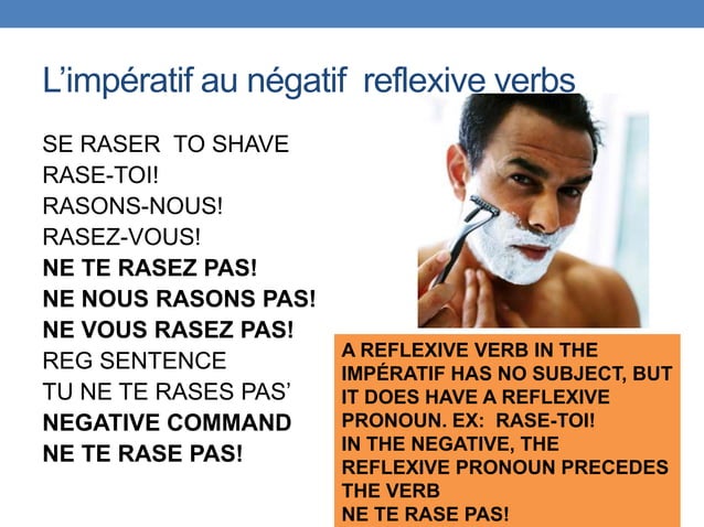 L’imperatif au negatif | PPT
