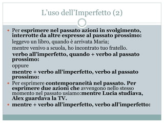 L’imperfetto | PPTX