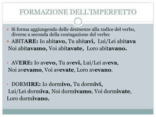 L’imperfetto | PPTX