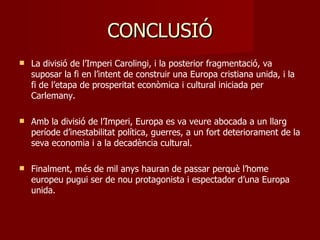L'imperi carolingi | PPT