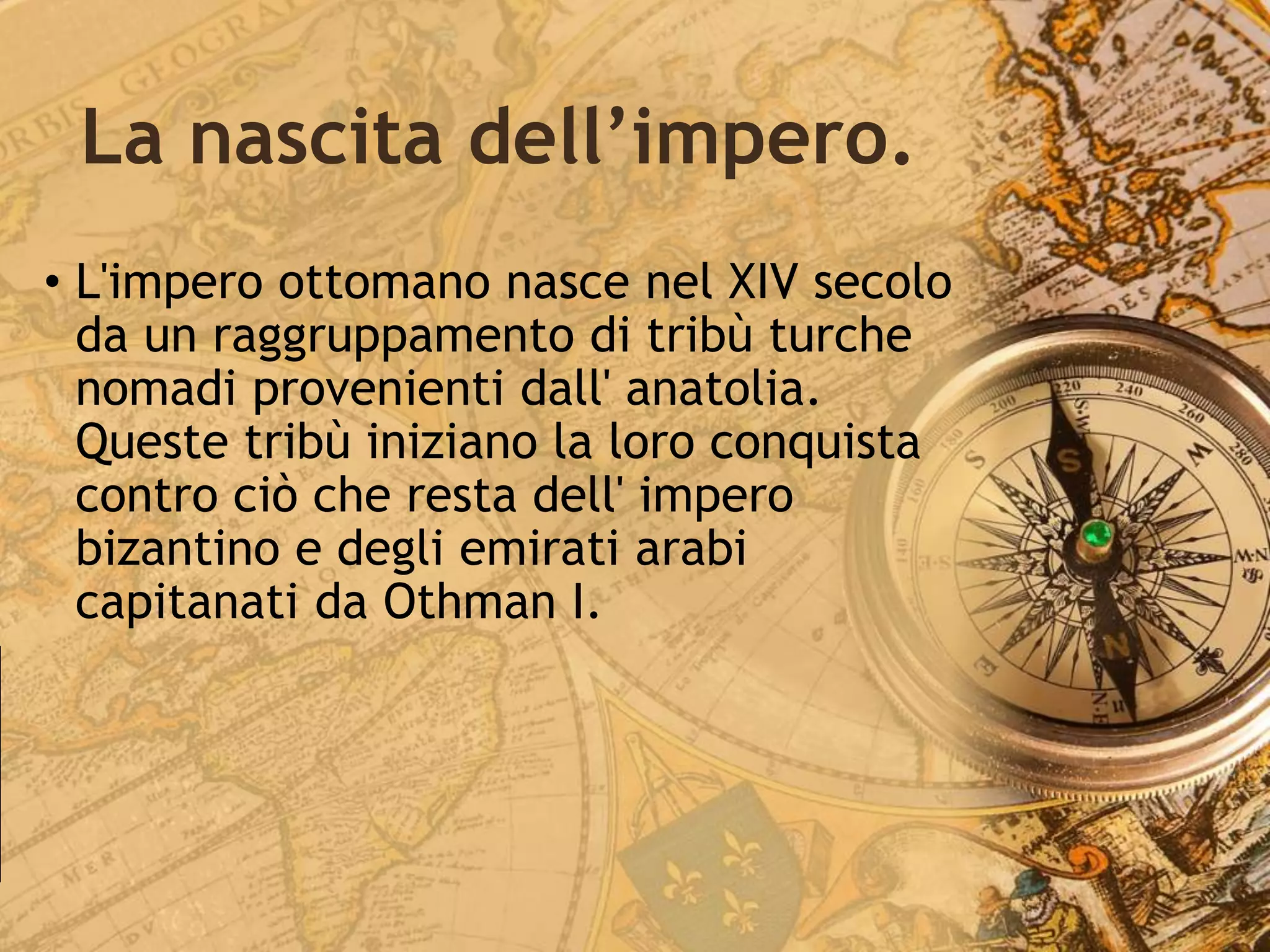 L'impero ottomano | PPTX
