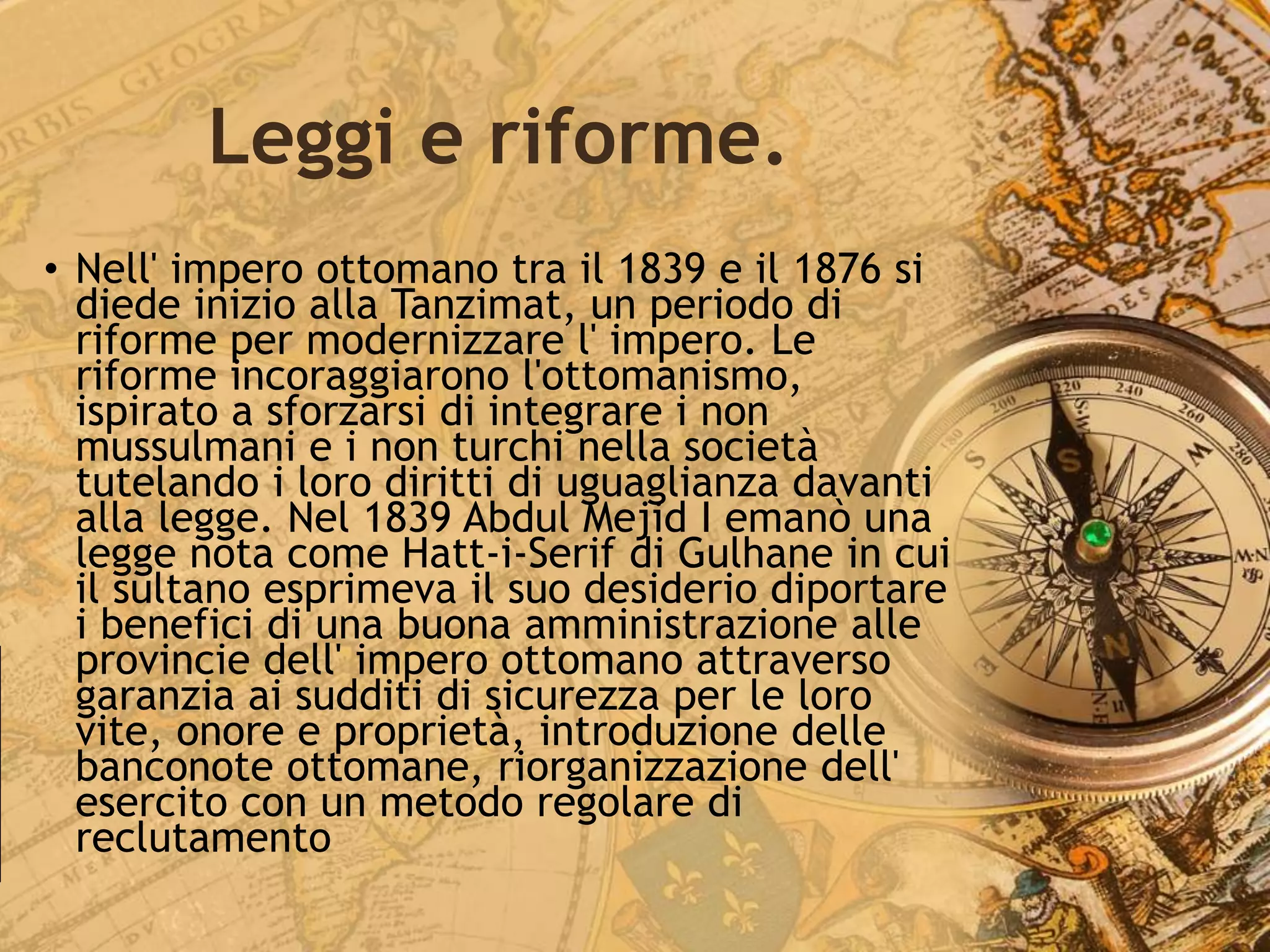 L'impero ottomano | PPTX
