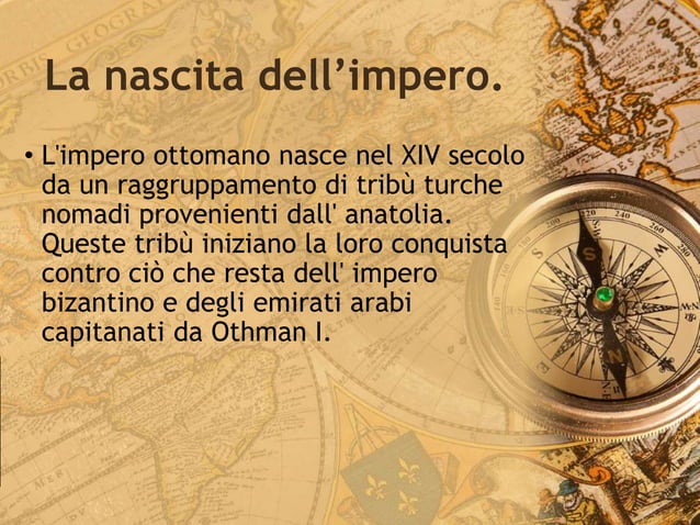 L'impero ottomano | PPTX