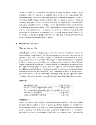Limpia pisos con efecto desinfectante | DOCX