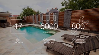 "Limpid pools. Франшиза" - презентация на заказ | PPT