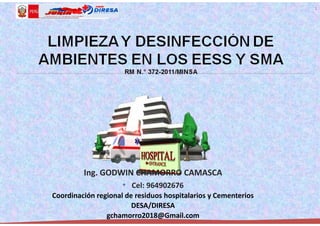 LIMPIEZA Y DESINFECCI N de establecimientos de salud.pdf