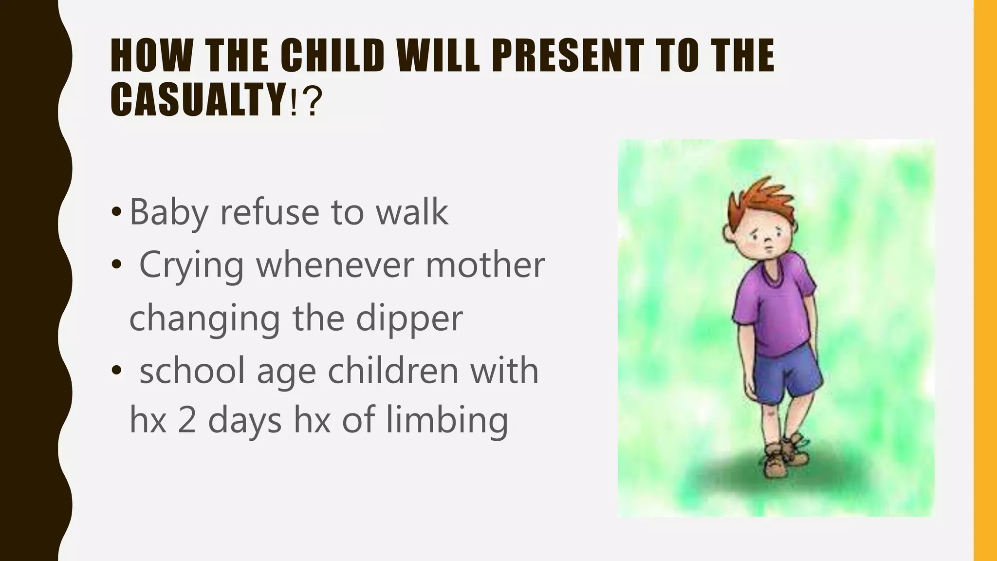 approach to Limping in pediatric | PPTX