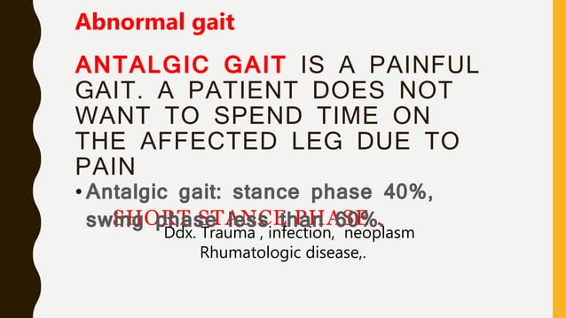 approach to Limping in pediatric | PPT