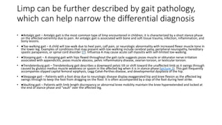 limping child .pptx
