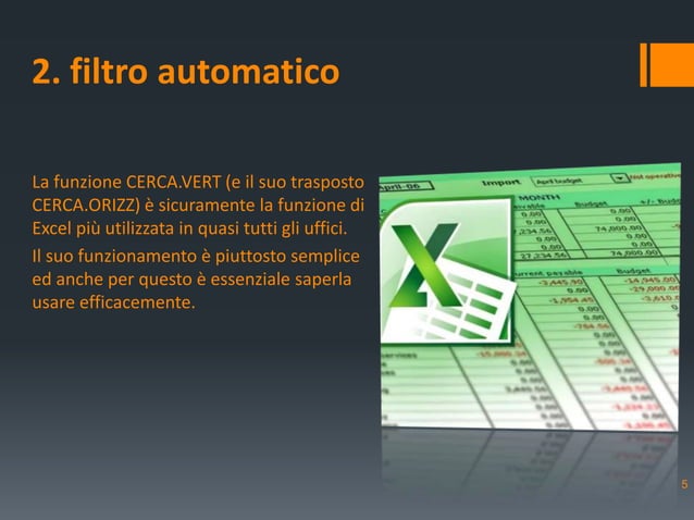 L'importanza di microsoft excel nel settore bancario | PPT