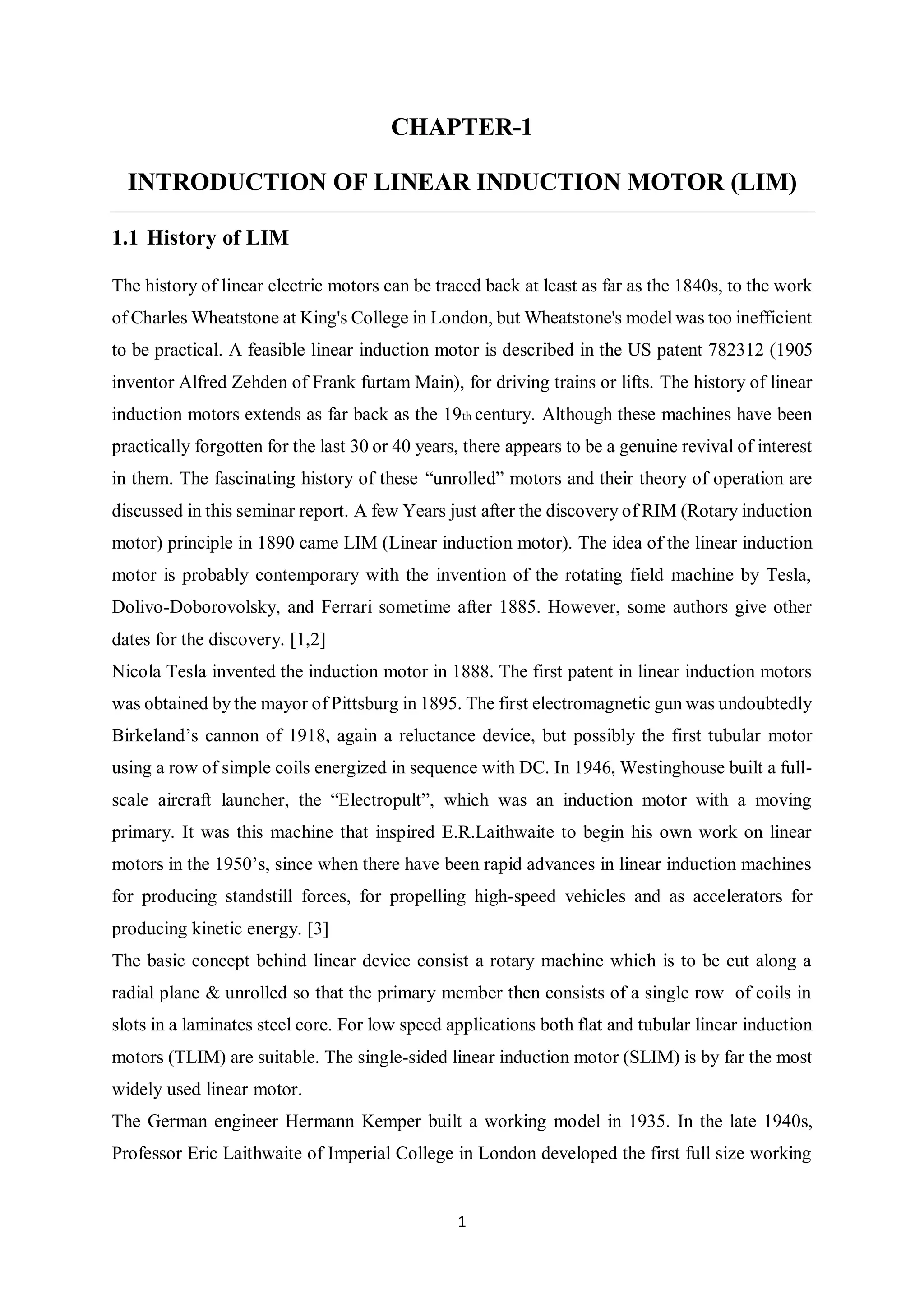 Linear Induction Motor (Electric Trains based on magnetic Levtation) | PDF | Radio Control ...
