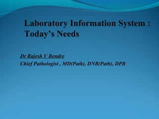 Laboratory Information Management System | PPT