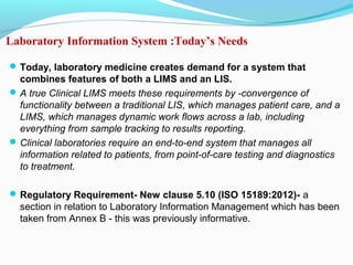 Laboratory Information Management System | PPT