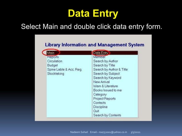 LIMS: Library Information management System | PPT