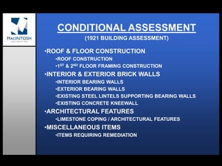 LIMS Conditional Assessment Presentation; 4-9-14 | PPT
