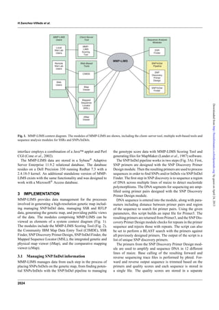 LIMS for maize mapping project | PDF | Computer Software and ...