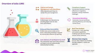 inSis suite - Laboratory Information Management System | PDF