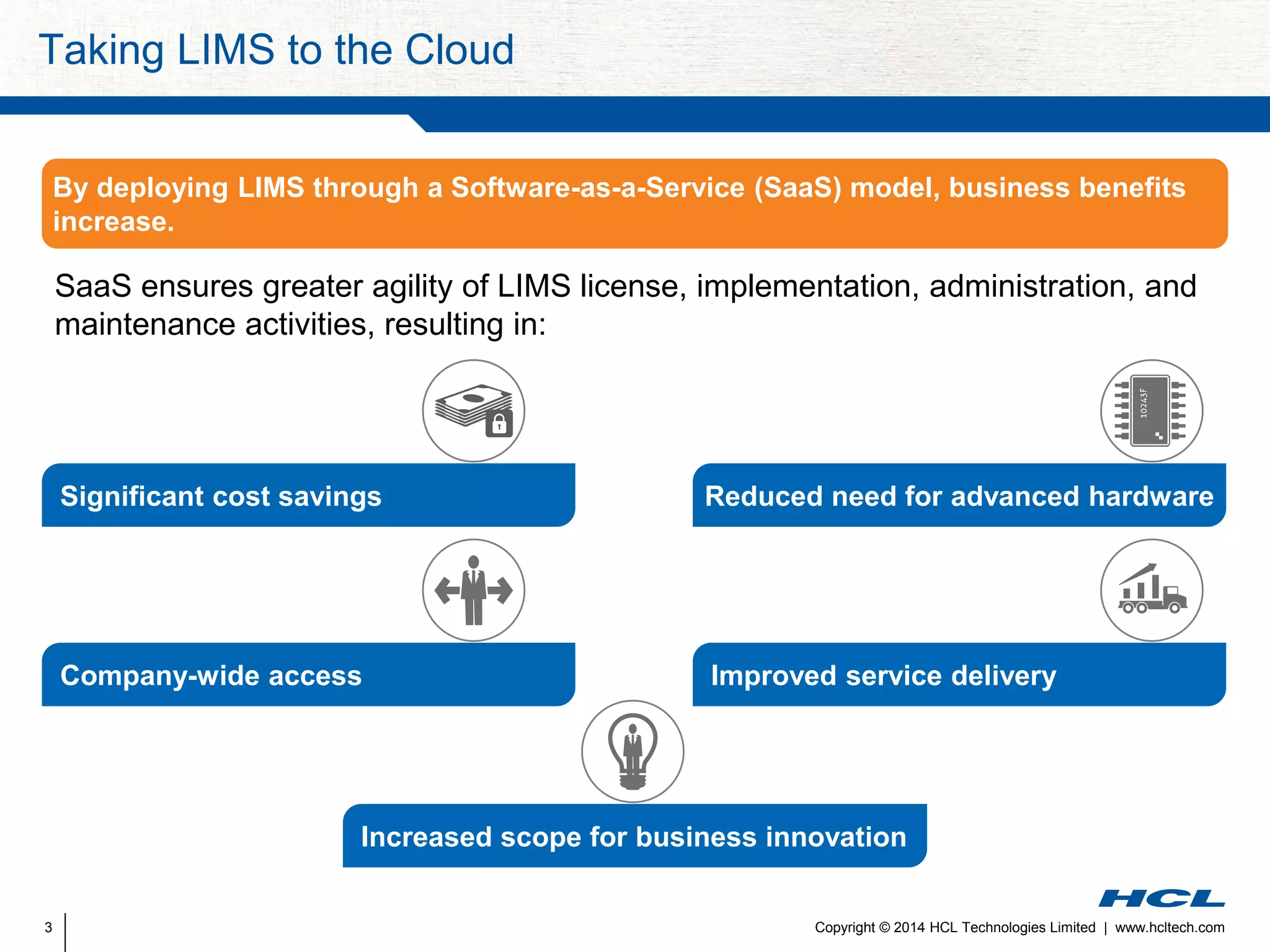 NUANCES OF COST EFFECTIVE LIMS IMPLEMENTATION | PPTX | Cloud Computing | Internet