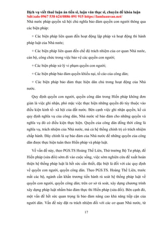 Quyền con người của bị can, bị cáo trong TTHS, thực tiễn tại Hà Nội | PDF