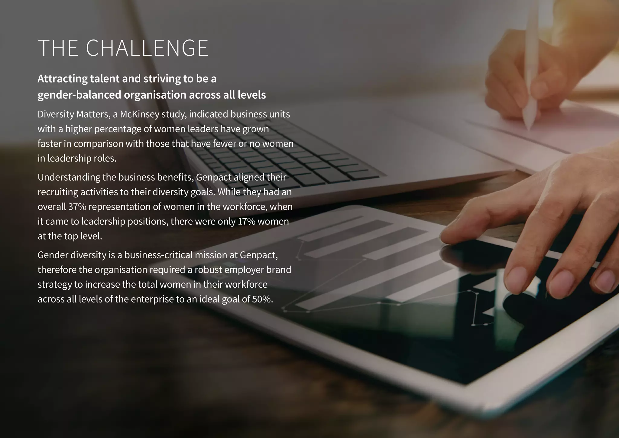 How Genpact is Creating a Gender Balanced Organization | PDF