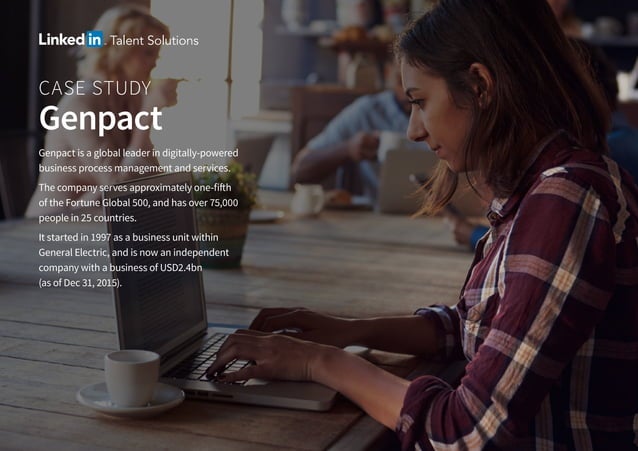 How Genpact is Creating a Gender Balanced Organization | PDF