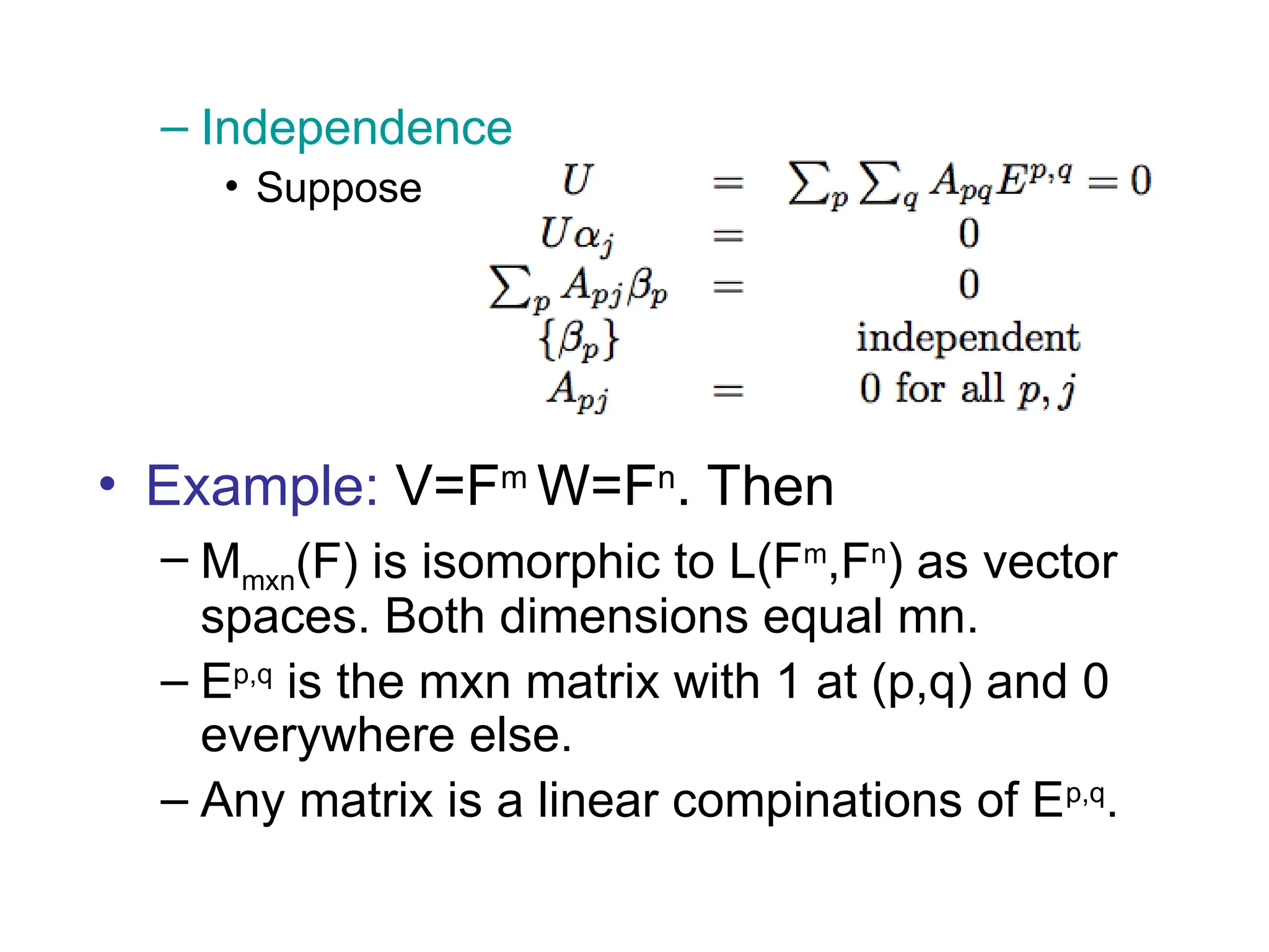 Linear Transformation Linear Algebra Pptx