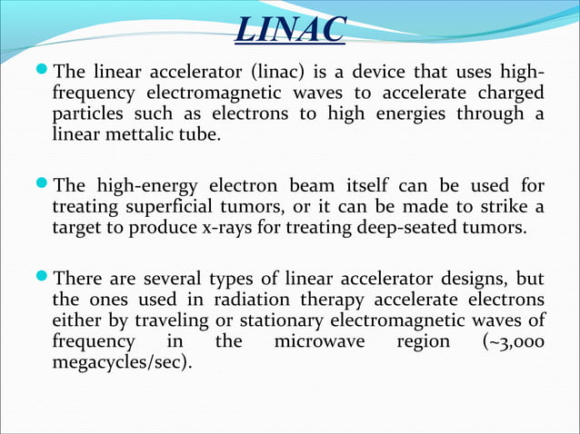 Linac | PPT