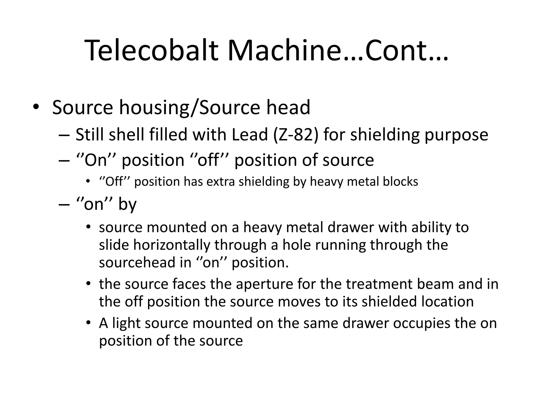 Discussion about machines of Radiotherapy: Linac cobalt 60 | PPTX