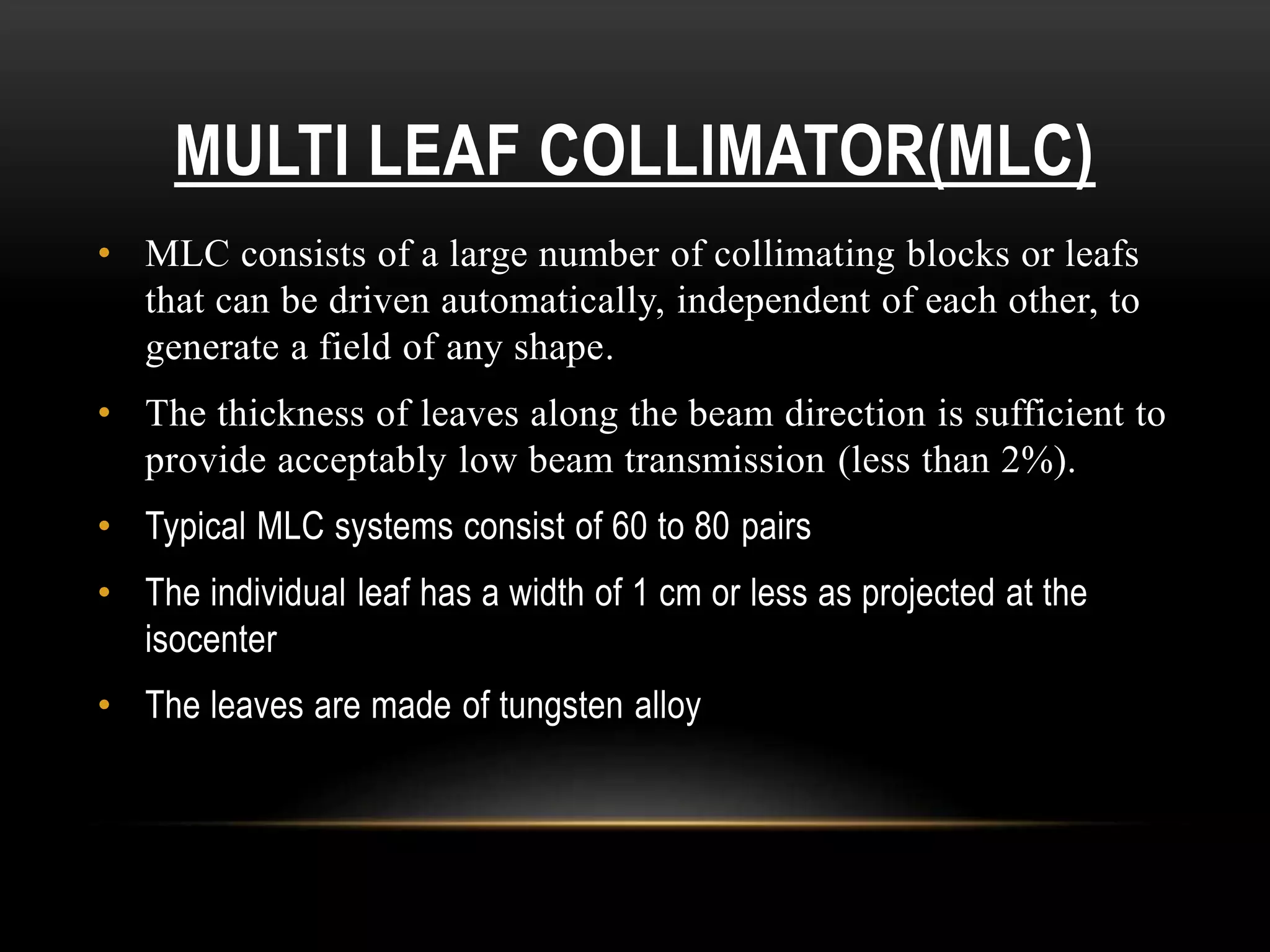 LINAC- LINEAR ACCELERATOR | PPTX