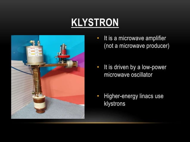 Linac Linear Accelerator Pptx
