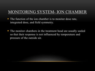 LINAC- LINEAR ACCELERATOR | PPTX