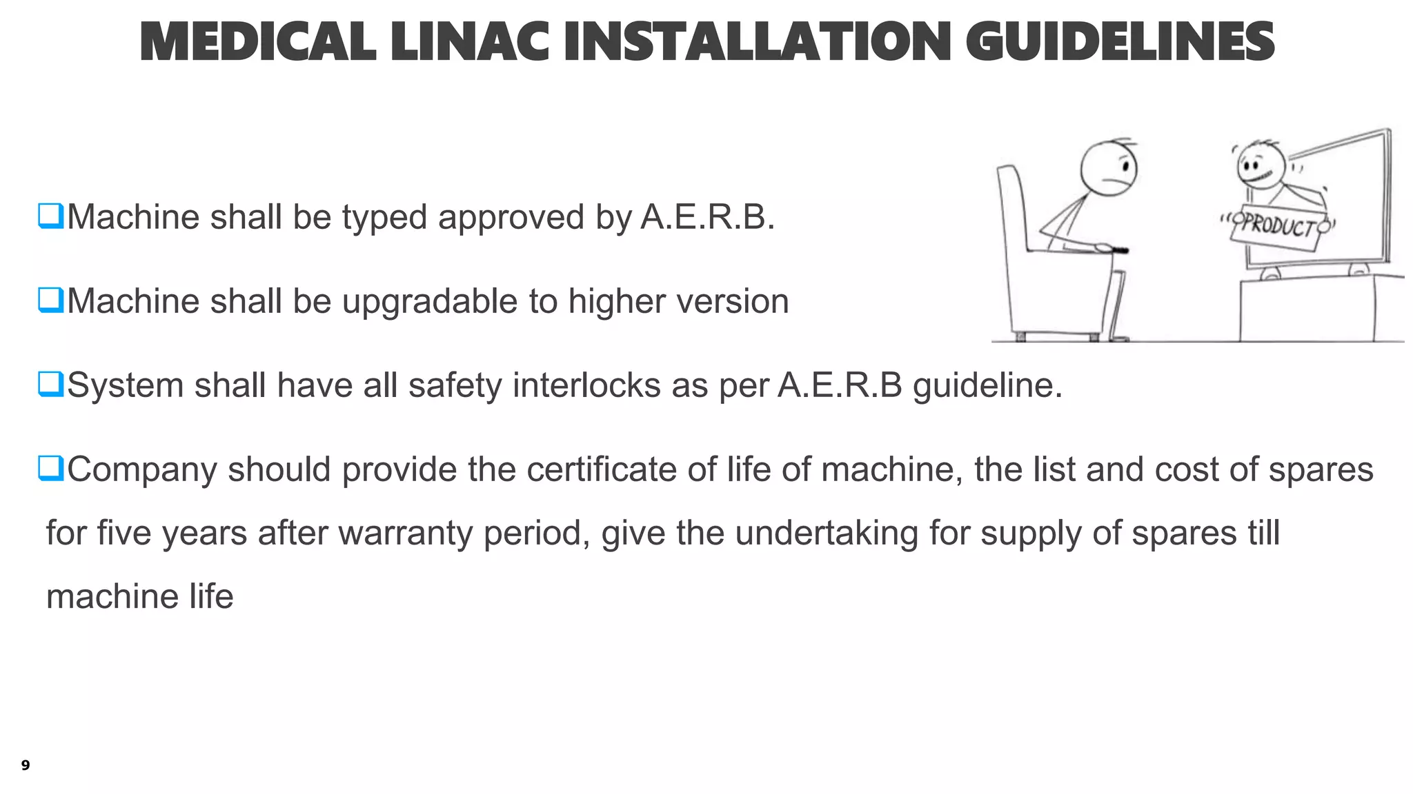 Linear Accelerator- Commercial Specification & Comparison | PPTX