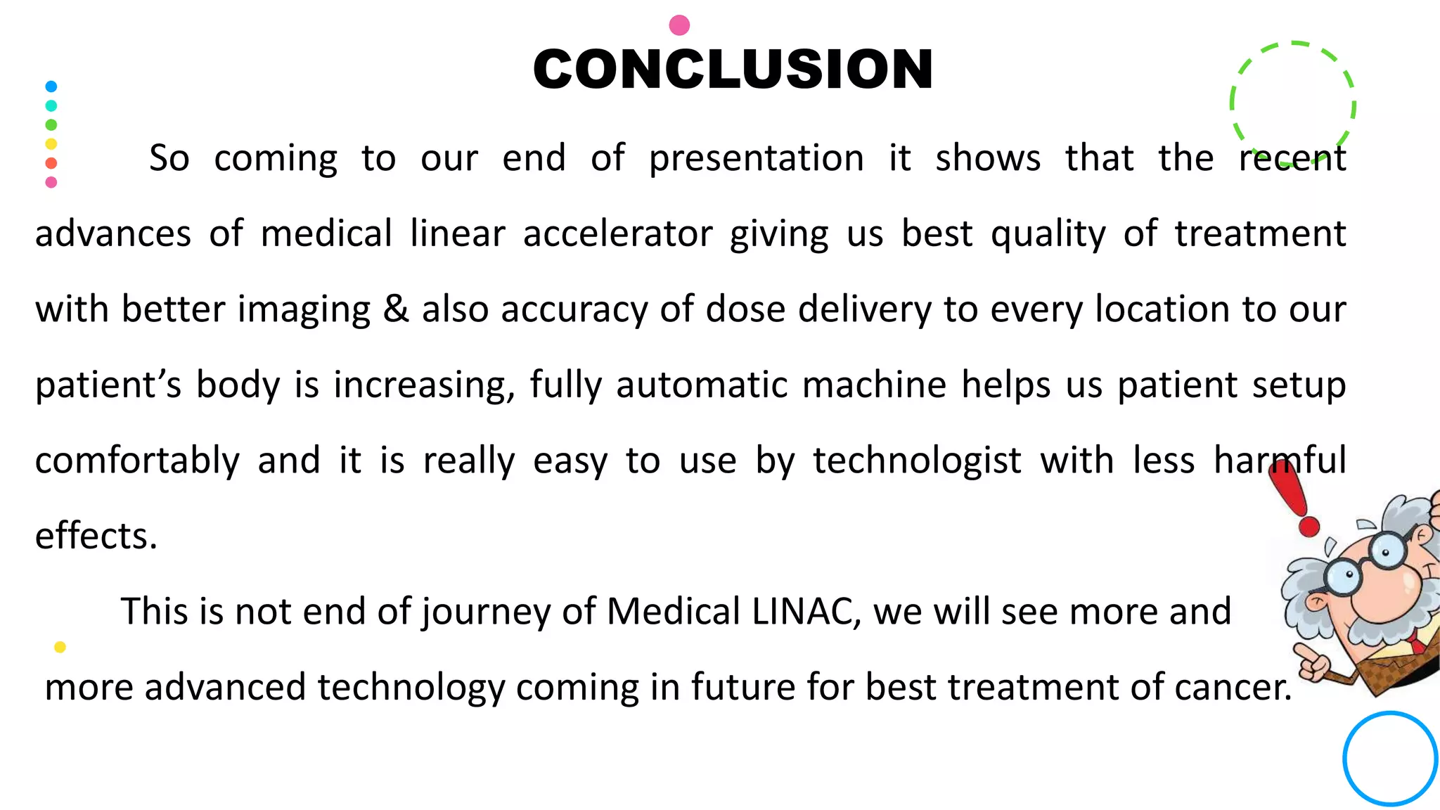 Linear Accelerator- Commercial Specification & Comparison | PPTX
