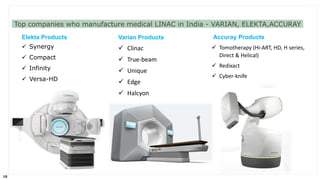 Linear Accelerator- Commercial Specification & Comparison | PPTX